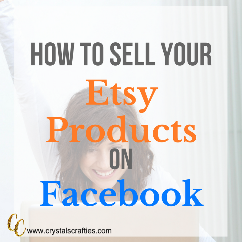 Selling your Etsy products on Facebook
