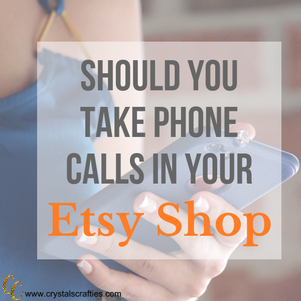 How to handle phone calls in your Etsy shop