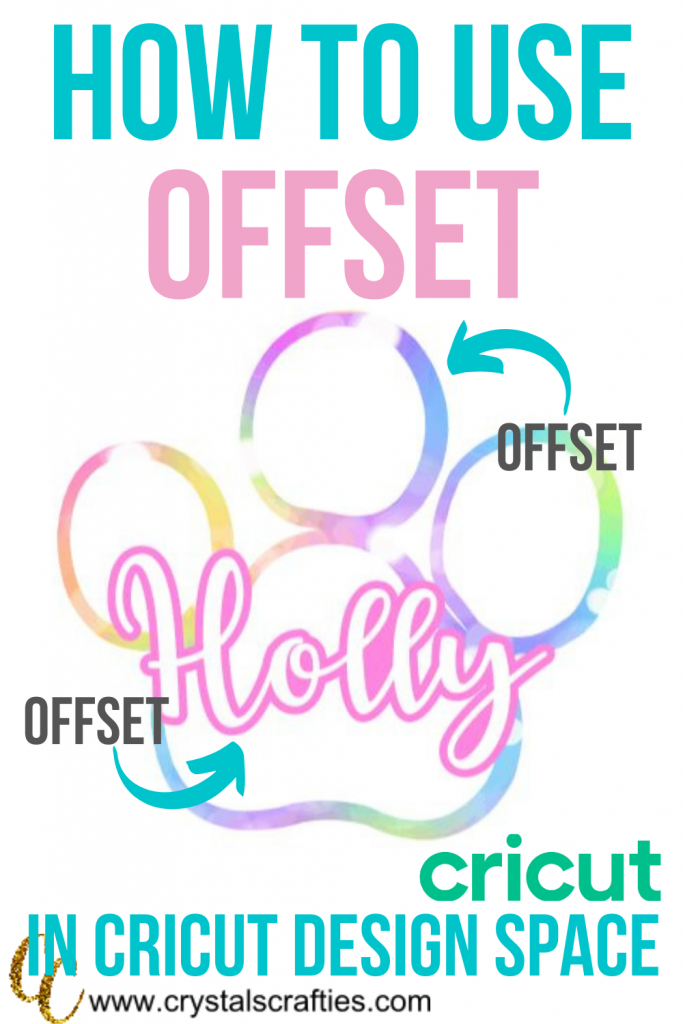How to use Offset in Cricut Design Space