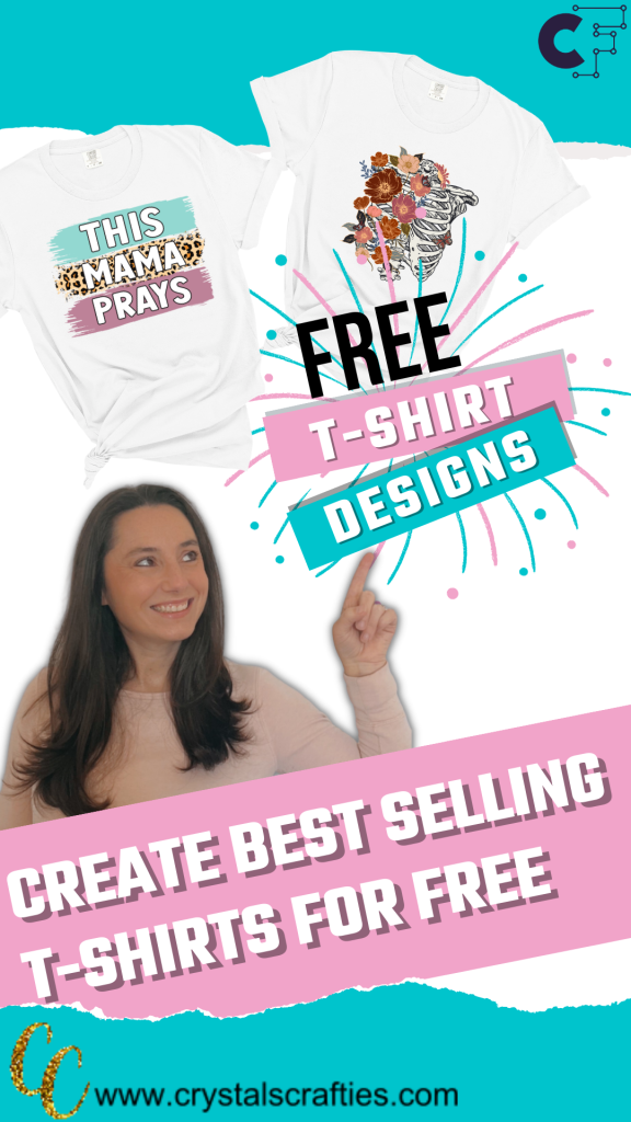 Create T-shirts to sell online (and get free designs)