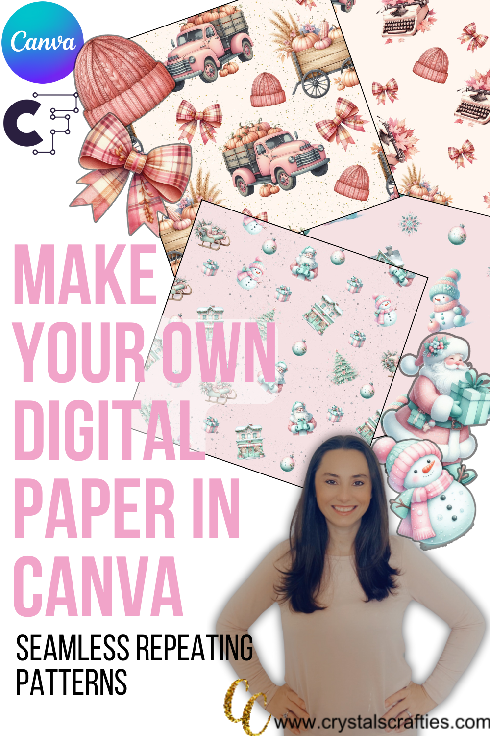 How to Design Beautiful Digital Paper in Canva (for Beginners)