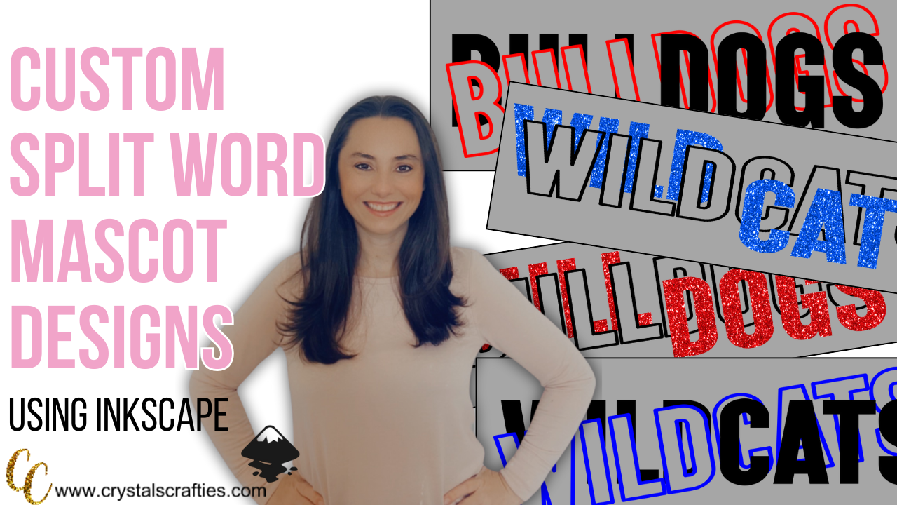 Split Word Mascot Designs