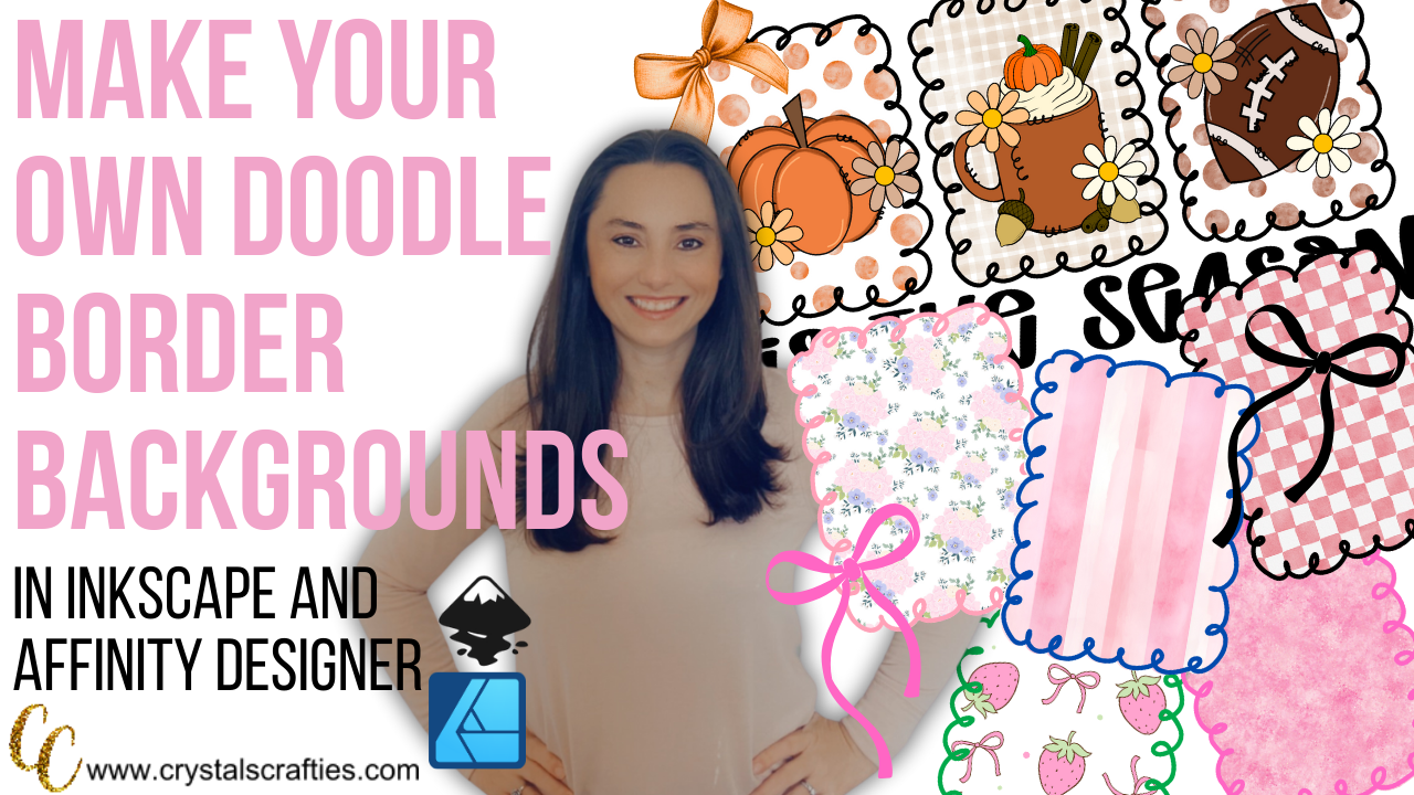 How to Make Hand Drawn Doodle Border Backgrounds