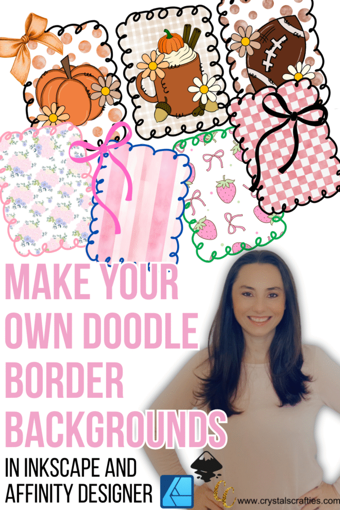 How to Make Hand Drawn Doodle Border Backgrounds