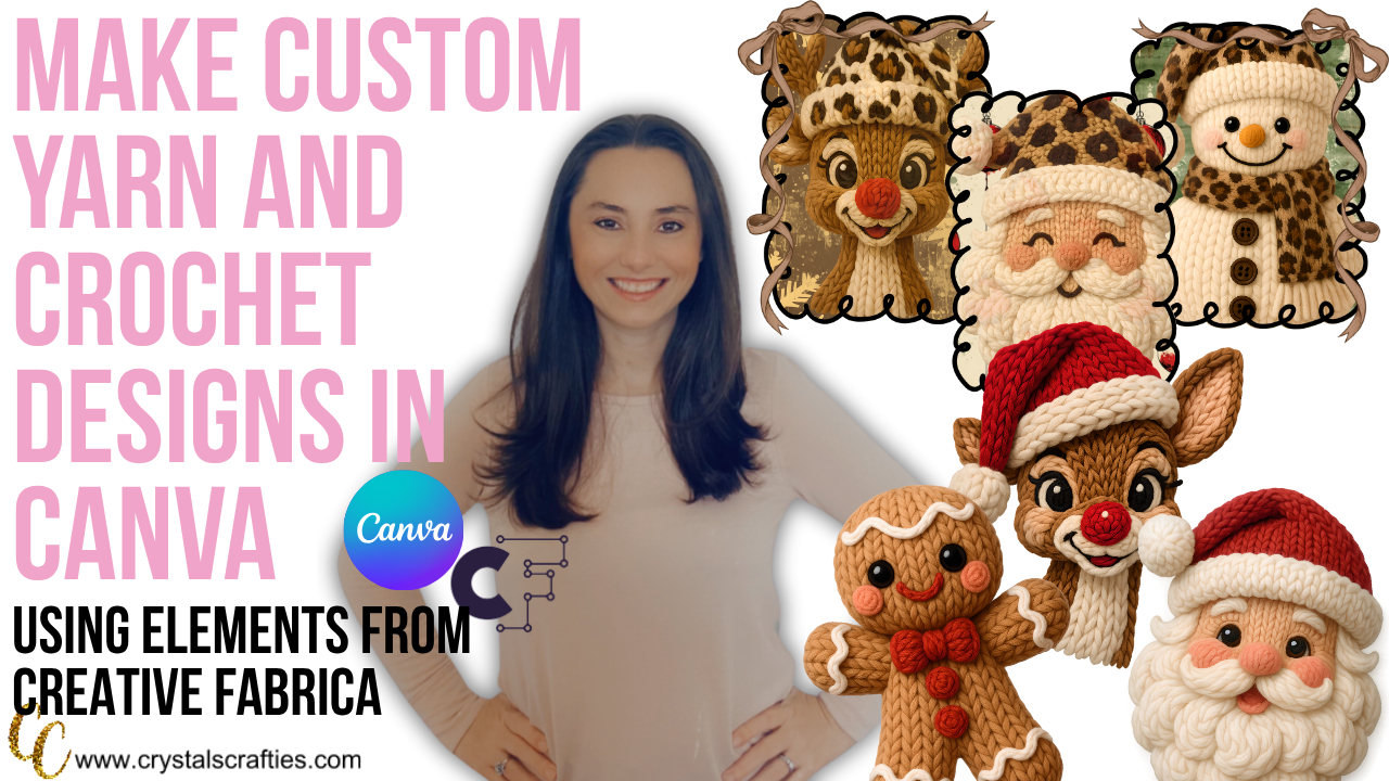 How to Create Faux Yarn Designs in Canva