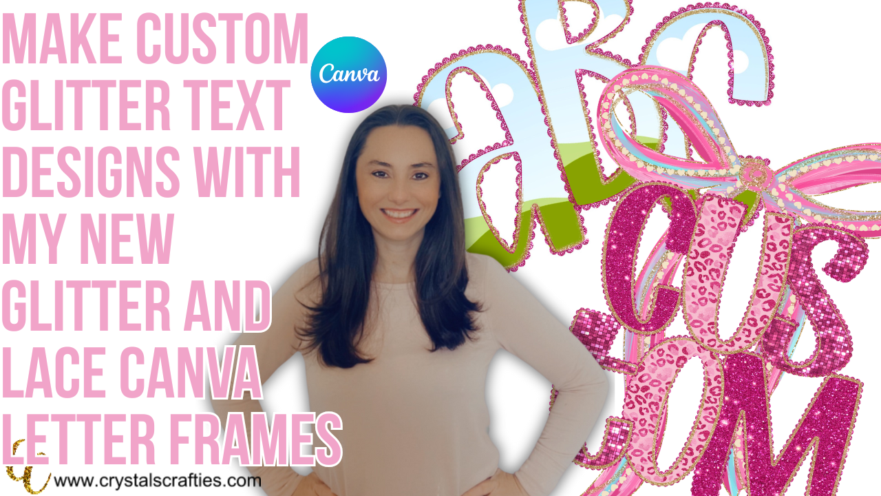 Make Custom Glitter Text Designs